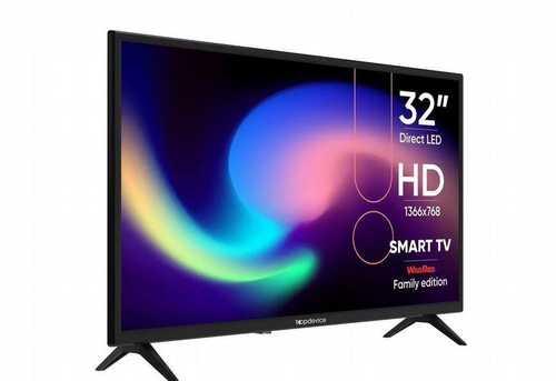 Телевизор TopDevice 32" tdtv32BS01H BK SmartTV