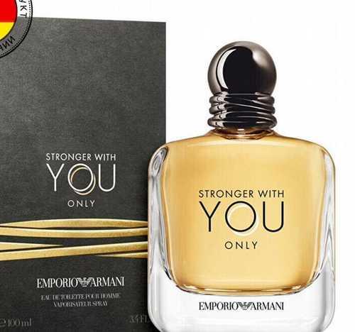 Мужская туалетная вода giorgio armani Stronger With You Only 100 мл