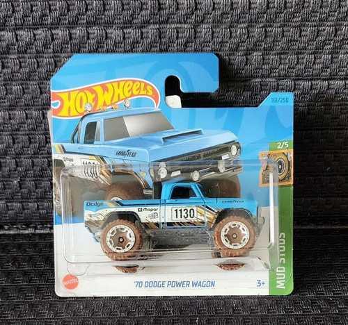 Hot Wheels '70 Dodge Power Wagon / Mud Studs