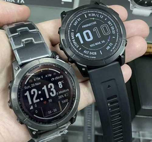 Часы Garmin Fenix 7 Pro Sapphire Solar РФ