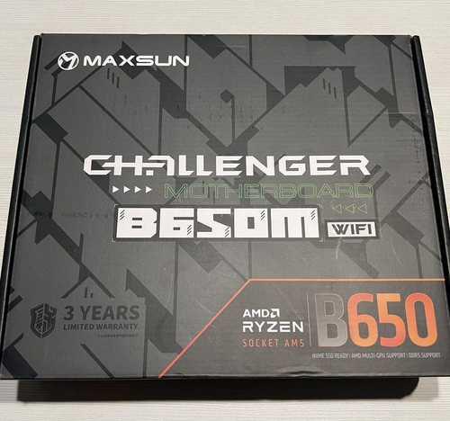 Maxsun Challenger b650m wifi новая