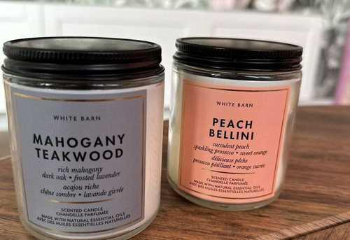Bath and body works свеча