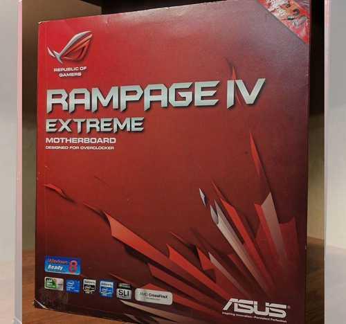 Материнская плата asus Rampage IV Extreme LGA2011