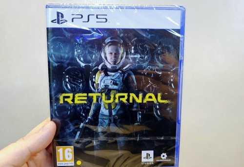 Новый диск PS5 Returnal, русская версия