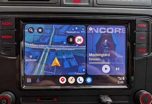 RCD 360 pro, RCD 330+ штатная магнитола VW