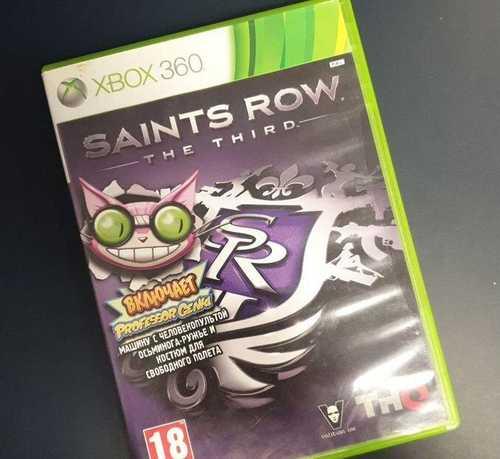 Saints row The Third Xbox 360 б/у
