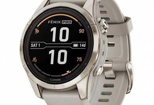 Часы Garmin Fenix 7s pro sapphire solar новые