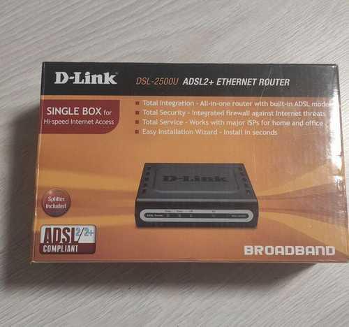 Роутер d link dsl-2500u