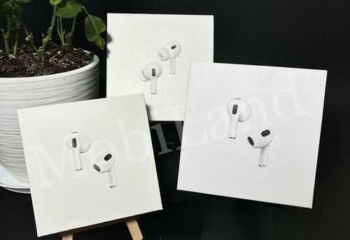 Наушники apple AirPods pro 2 AirPods 3 (гарантия)