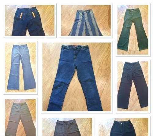 Женские разные брюки джинсы