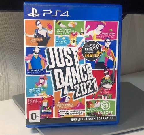 Игра на PS4 Just Dance 2021 диск