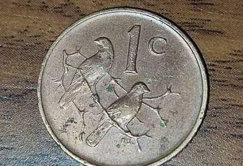 Монета юар (Южноафриканская республика) 1 цент