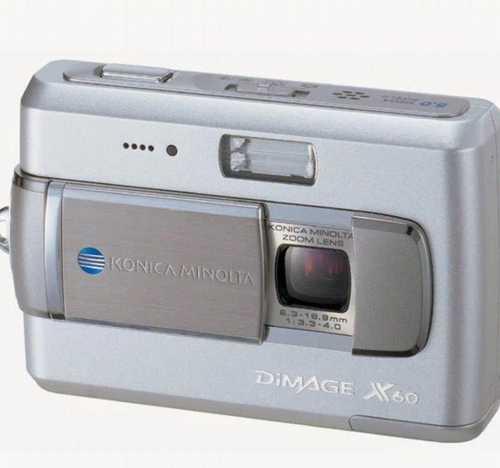 Фотоаппарат konica minolta dimage X60 цифровой