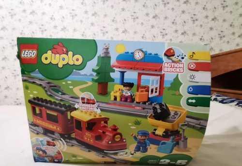 Поезд на паровой тяге Lego Duplo 10874