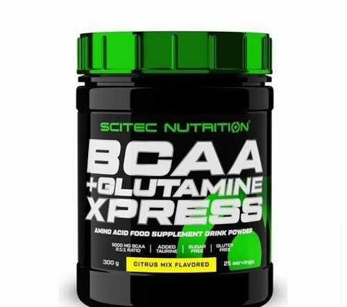 Scitec Nutrition bcaa + Glutamine Xpress 300 г