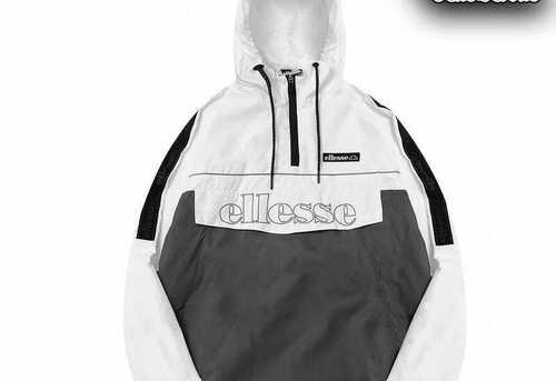 Анорак ellesse черно-белый