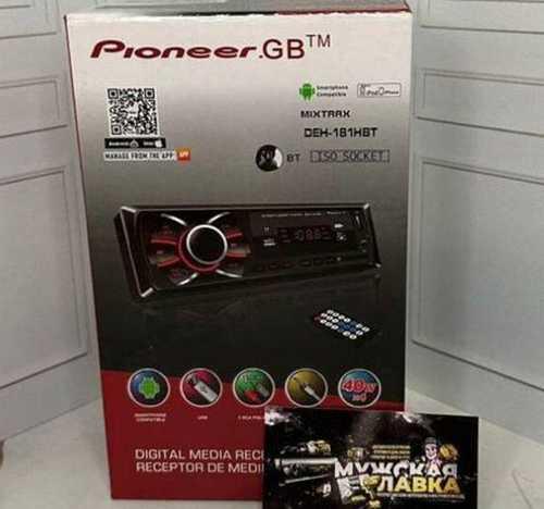 Новая автомагнитола Pioneer DEH-181HBT