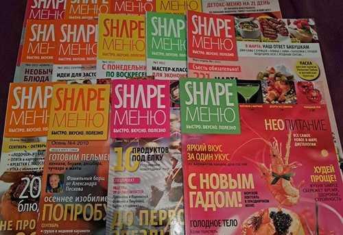 Журнал shape меню