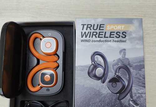 Наушники True Sport Wireless оранжевые