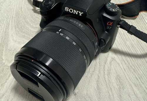Зеркальный фотоаппарат Sony A37