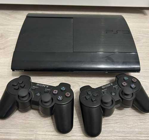 Sony PlayStation 3-500Gb прошитая HEN 50 игр