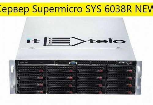 Сервер Supermicro SYS 6038R NEW
