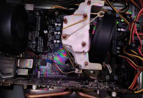 Материнская плата с процессором AMD A8-7600 4 ядра