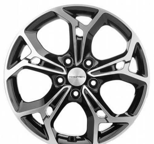 Khomen Wheels KHW1702 R17 Black-FP для ASX