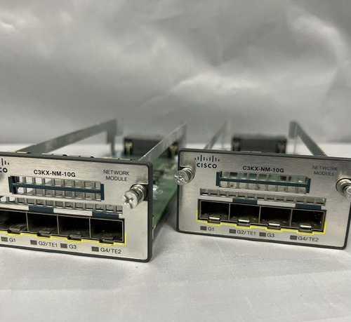 Модуль аплинка Cisco c3kx-nm-10g