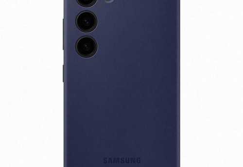 Original Чехол SiliconeCover для Samsung S23 Синий
