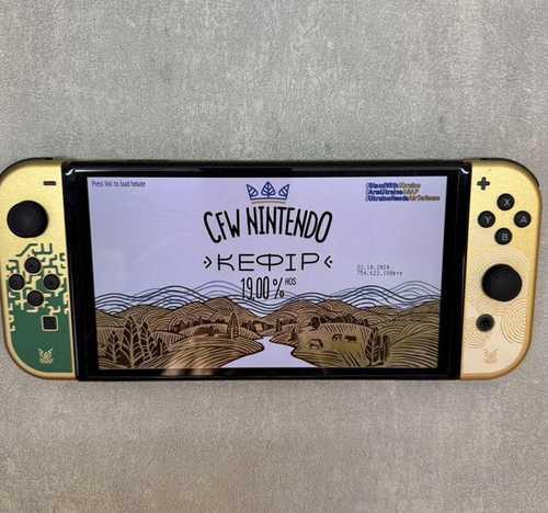 Nintendo switch oled прошитая zelda