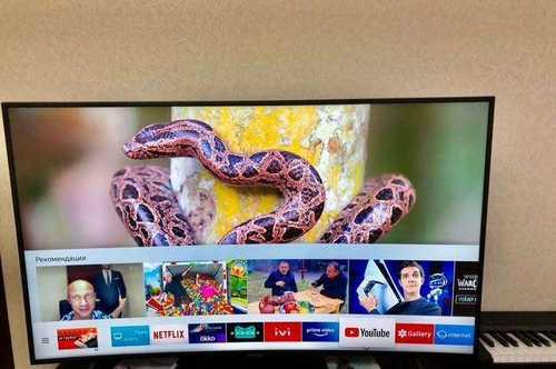 4K UHD Samsung 55" Curved, Tizen, Wi-Fi, Air Play