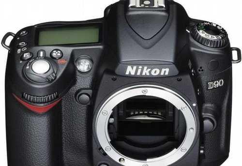 Nikon d90 зеркальный фотоаппарат