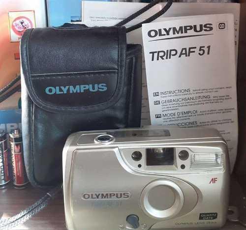 Плёночный фотоаппарат Olympus Trip AF 51