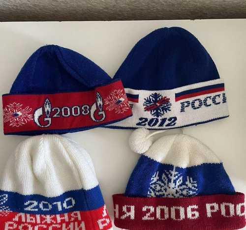 Шапка лыжня России