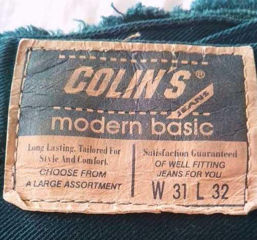 Мужские джинсы colins, 90х оригинал