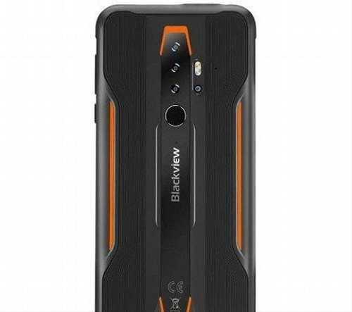 Смартфон Blackview BV6300 (черный/оранжевый)