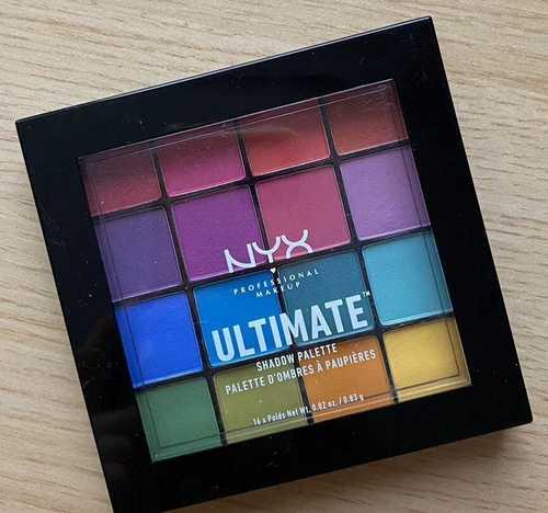 Nyx ultimate палетка теней