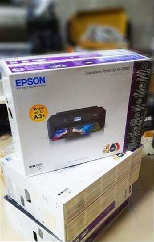 Новый принтер А3 Epson XP-15000