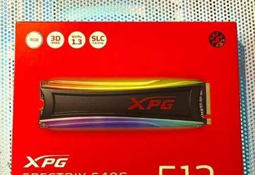 Новый SSD A-Data S40g RGB на 512Gb