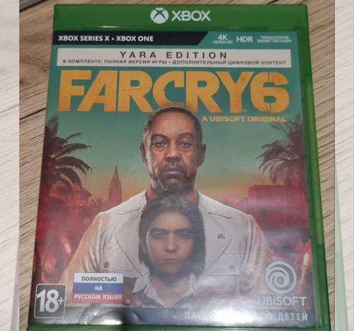 Диск Far Cry 6 на xbox series x