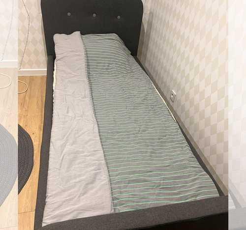 Кровать Jusk с матрасом IKEA 90*200