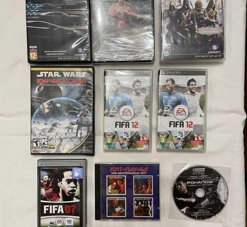 Игры для PSP и компьютера PC фильмы о футболе