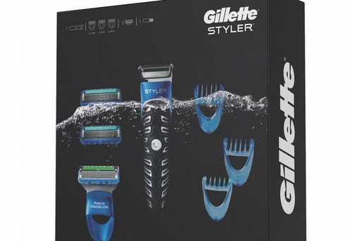 Набор Gillette Styler c 3 кассетами и 3 насадками