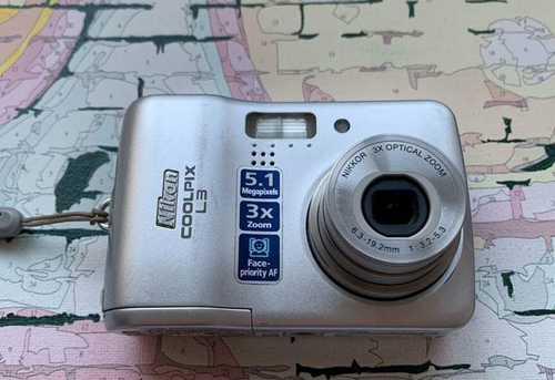 Nikon Coolpix L3 цифровой фотоаппарат