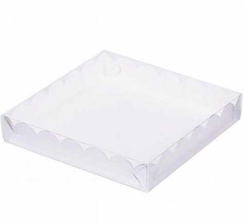 Коробка для печенья и пряников (белая), 200*200*35