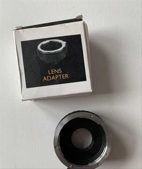 Lens adapter Fotasy Canon EOS-m4/3 переходник
