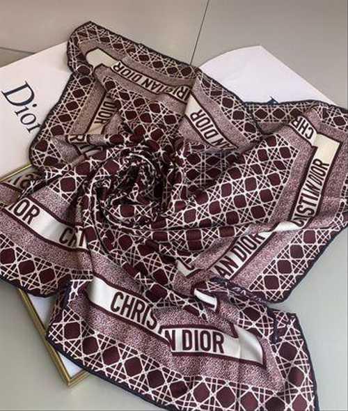 Платок шелк Dior новый