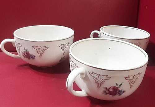 Фарфоровые чайные чашки. Дулево 1957 г