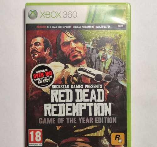 Red Dead Redemption goty Xbox 360